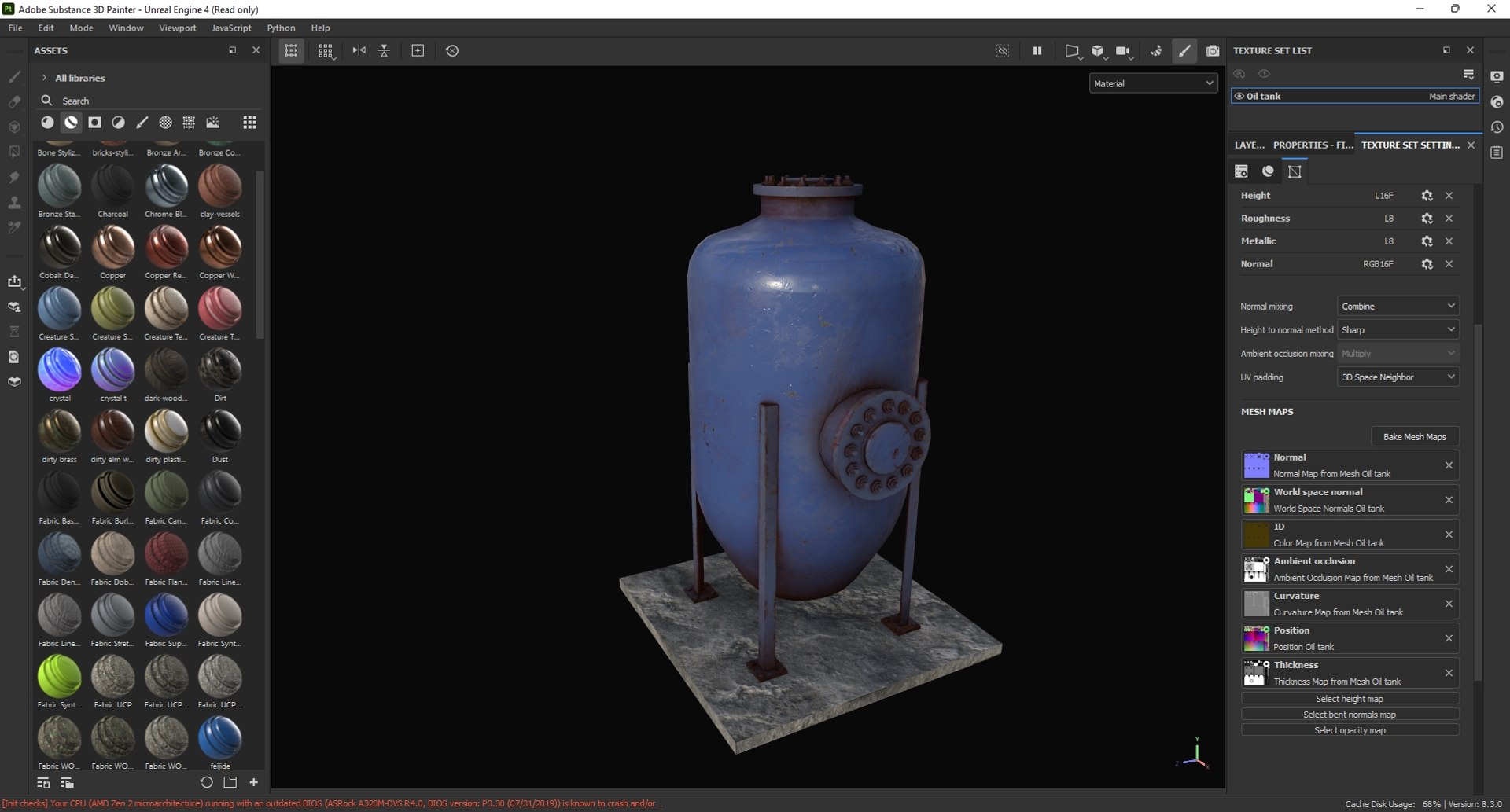 Oil Tank Model - TurboSquid 2136333