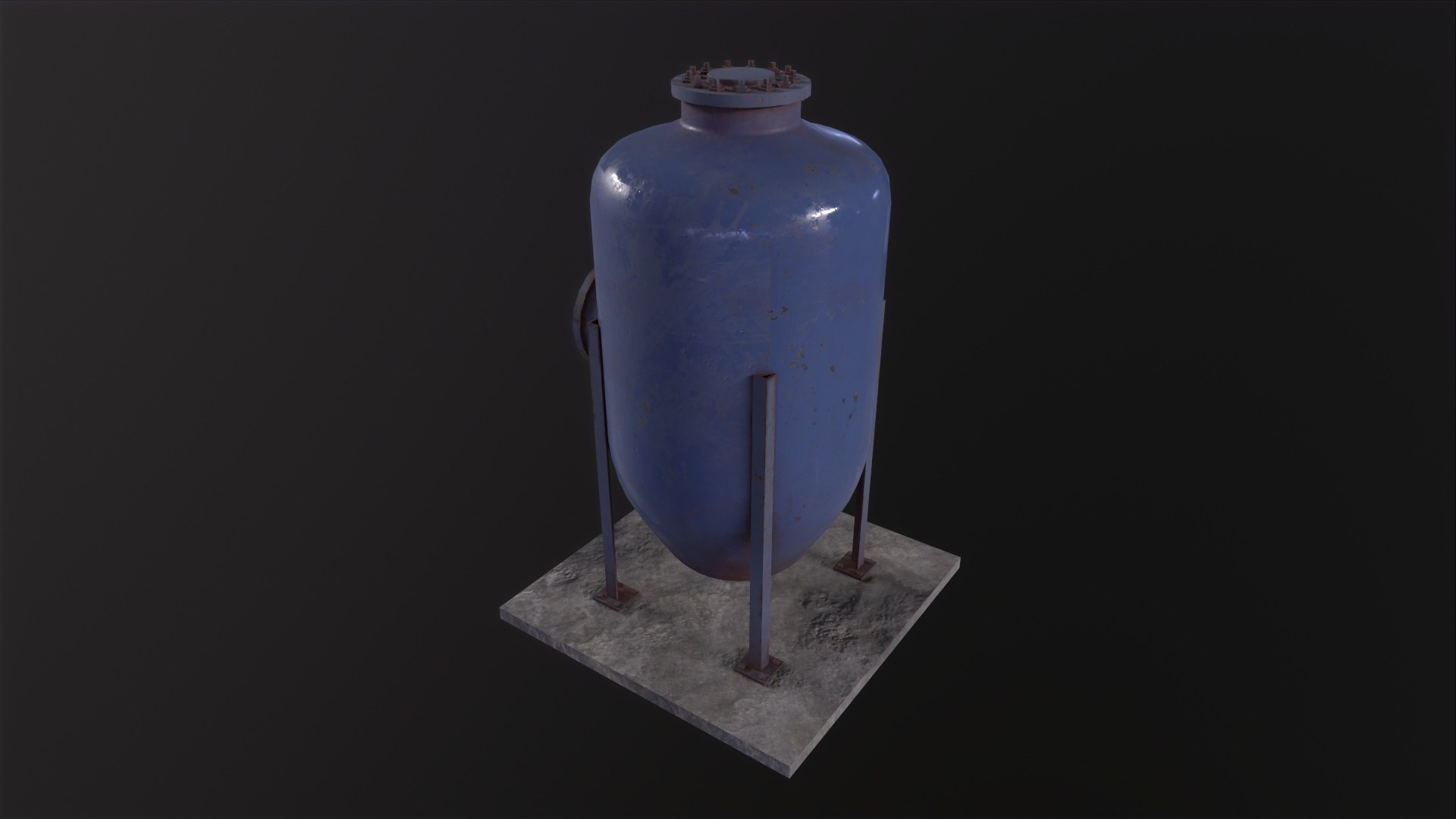 Oil Tank Model - TurboSquid 2136333