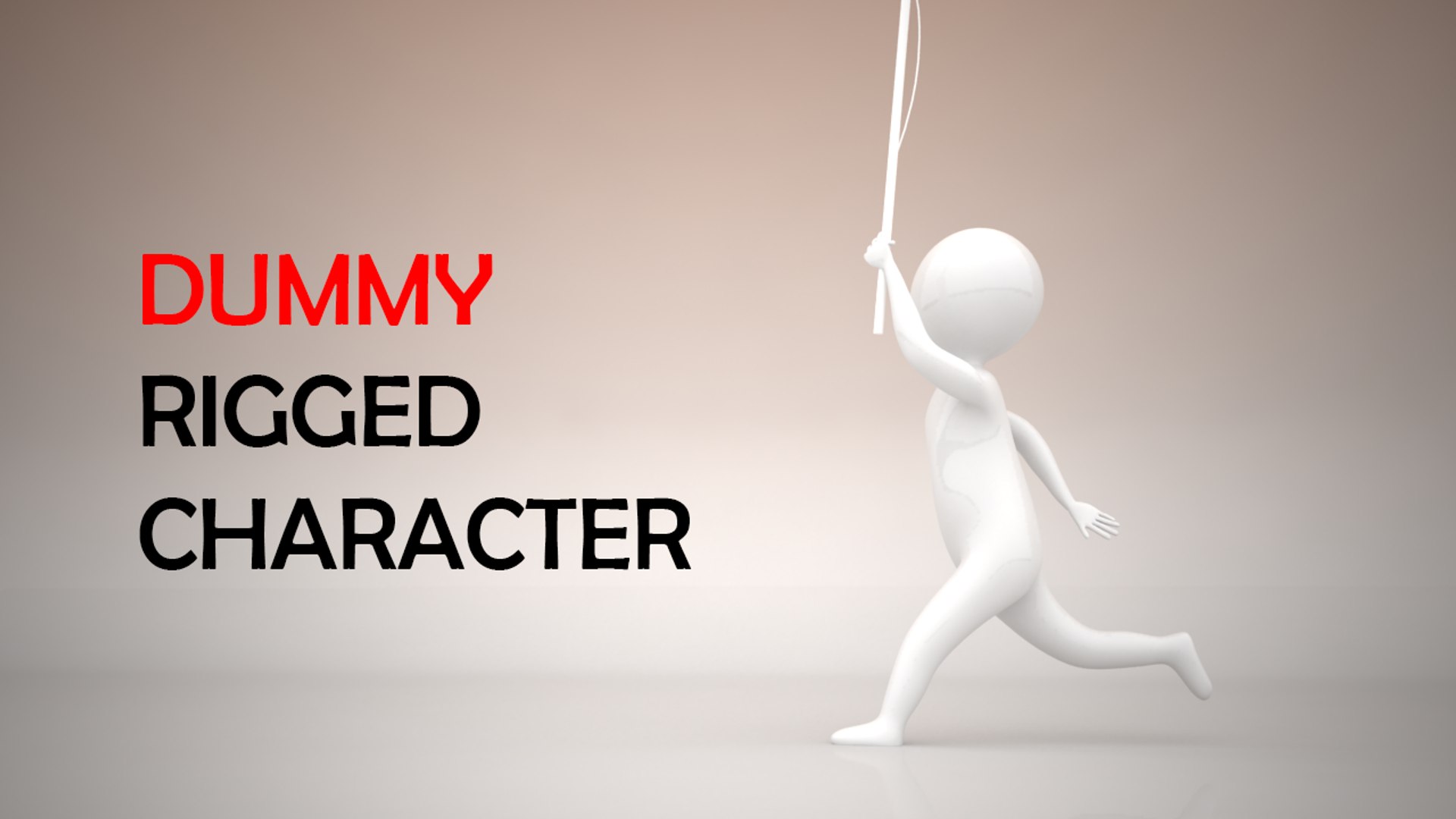 Stickman Character Simple Model - TurboSquid 1536392