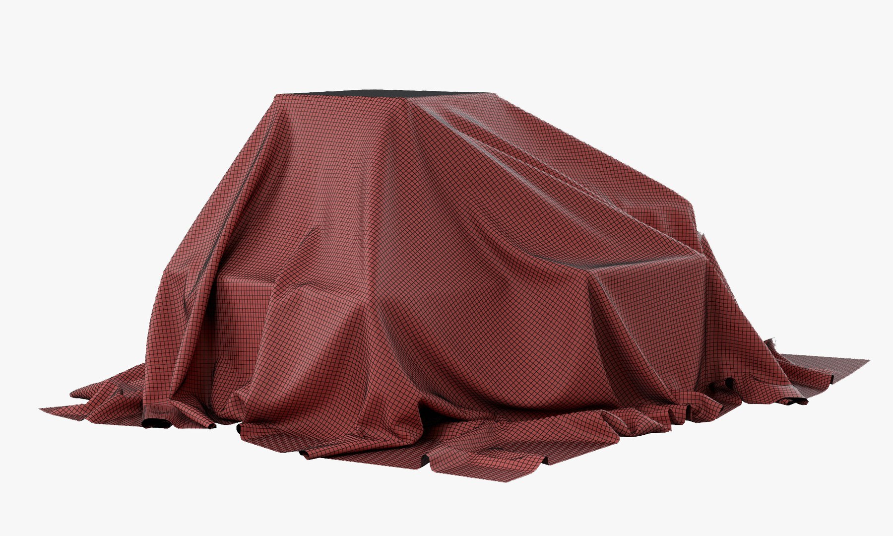 3D Drapery Box Decoration 3 Model - TurboSquid 1346000