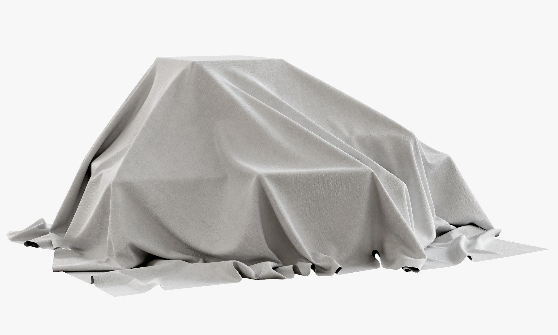 3D Drapery Box Decoration 3 Model - TurboSquid 1346000