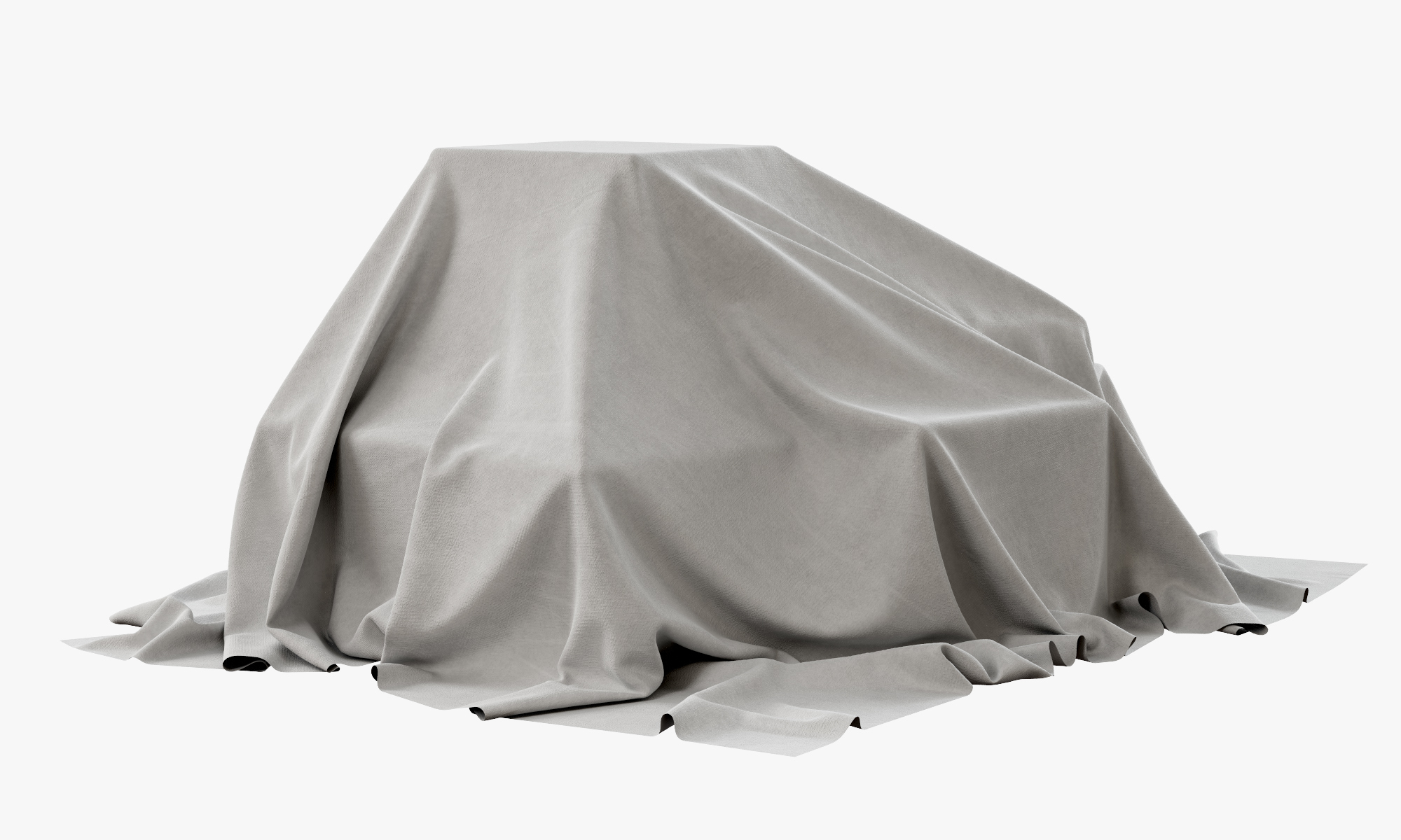 3D drapery box decoration 3 model - TurboSquid 1346000