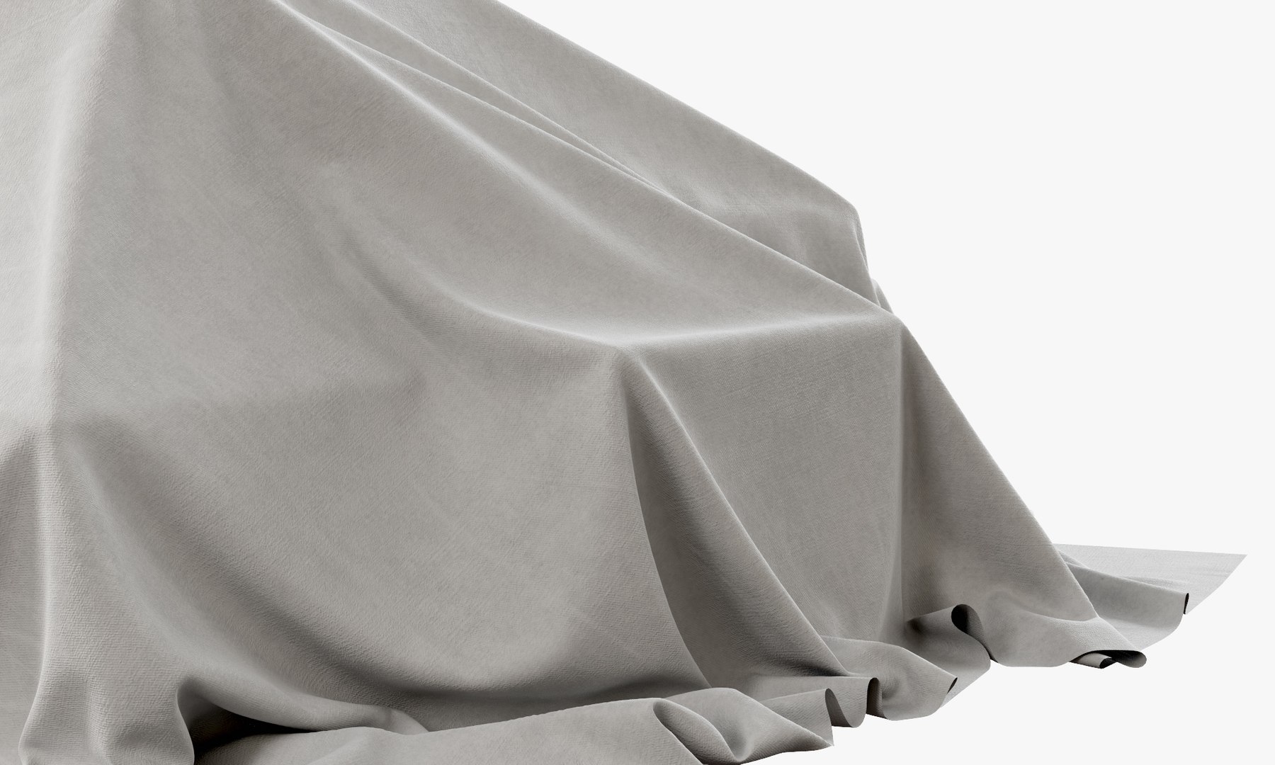 3D Drapery Box Decoration 3 Model - TurboSquid 1346000