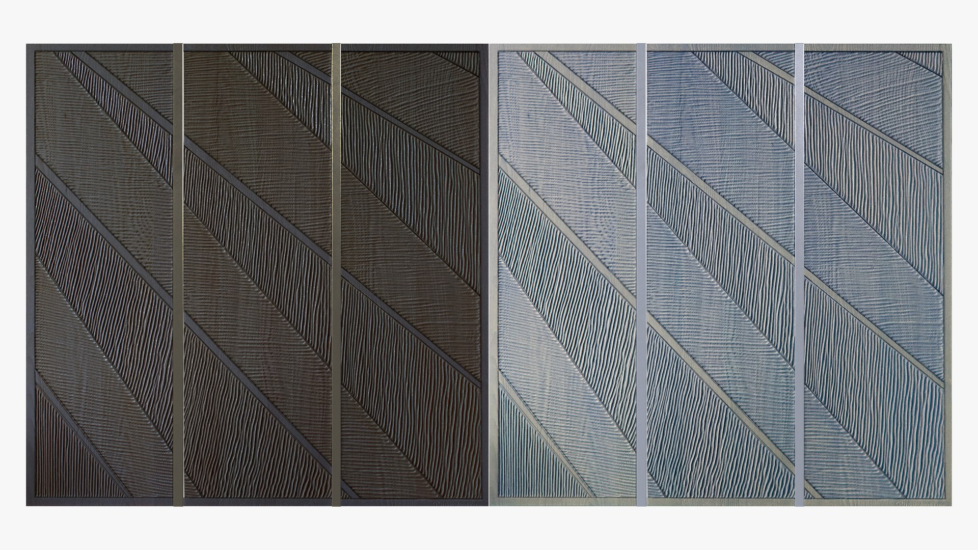 3D Wall Panle Plume White Model - TurboSquid 2098111