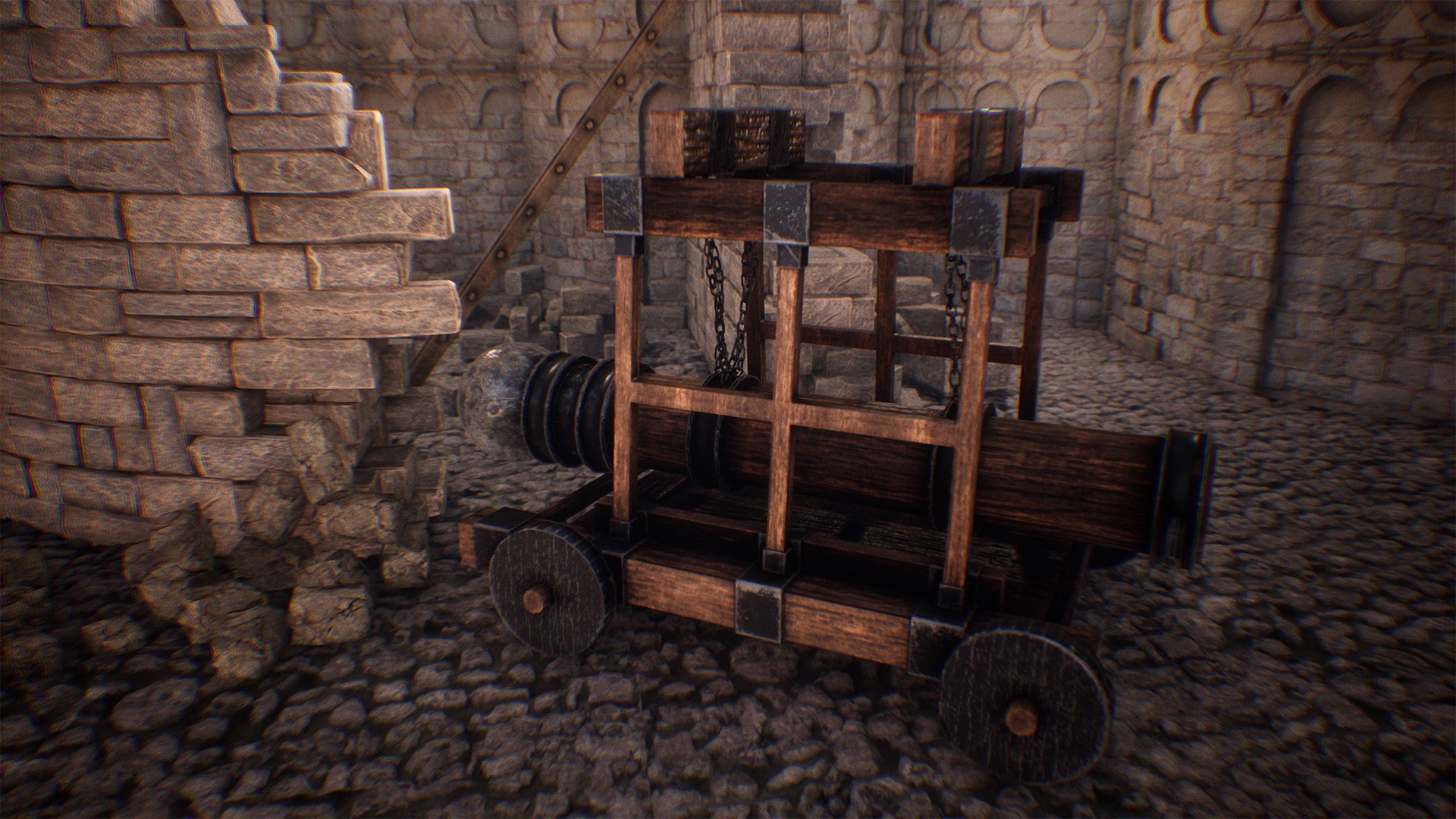 3D Medieval Siege Engines 11 Assets - TurboSquid 2108049