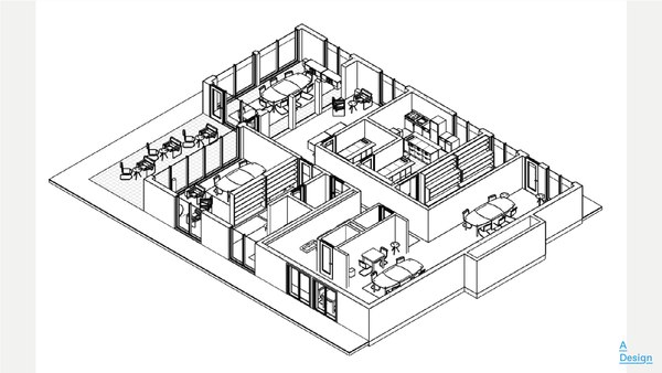 modelo 3d Restaurante - Modelo Revit - TurboSquid 2018330