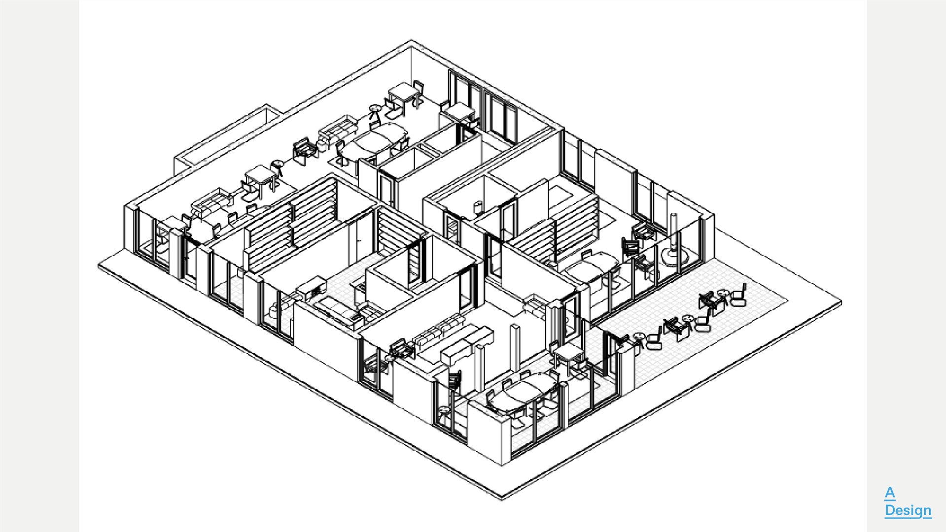 3D Restaurant - Revit Model - TurboSquid 2018330