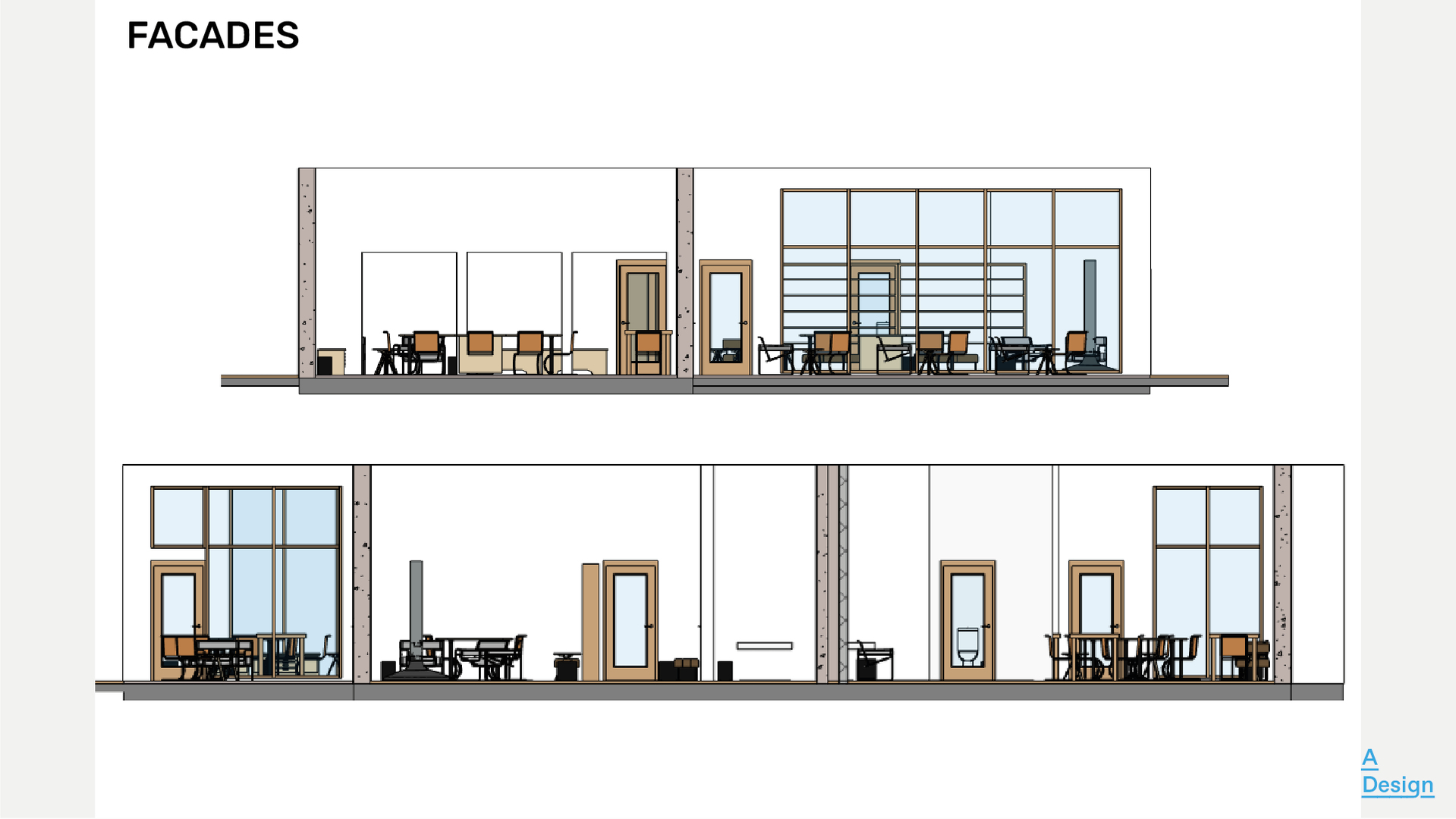 modelo 3d Restaurante - Modelo Revit - TurboSquid 2018330