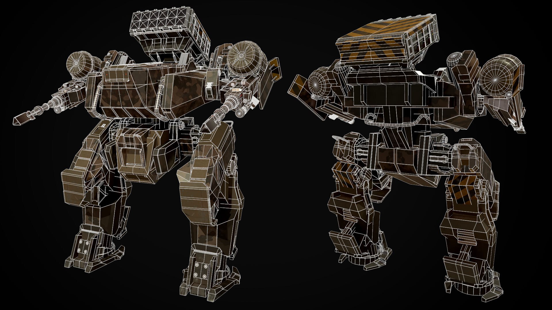 Battle Mech Model - TurboSquid 1982216