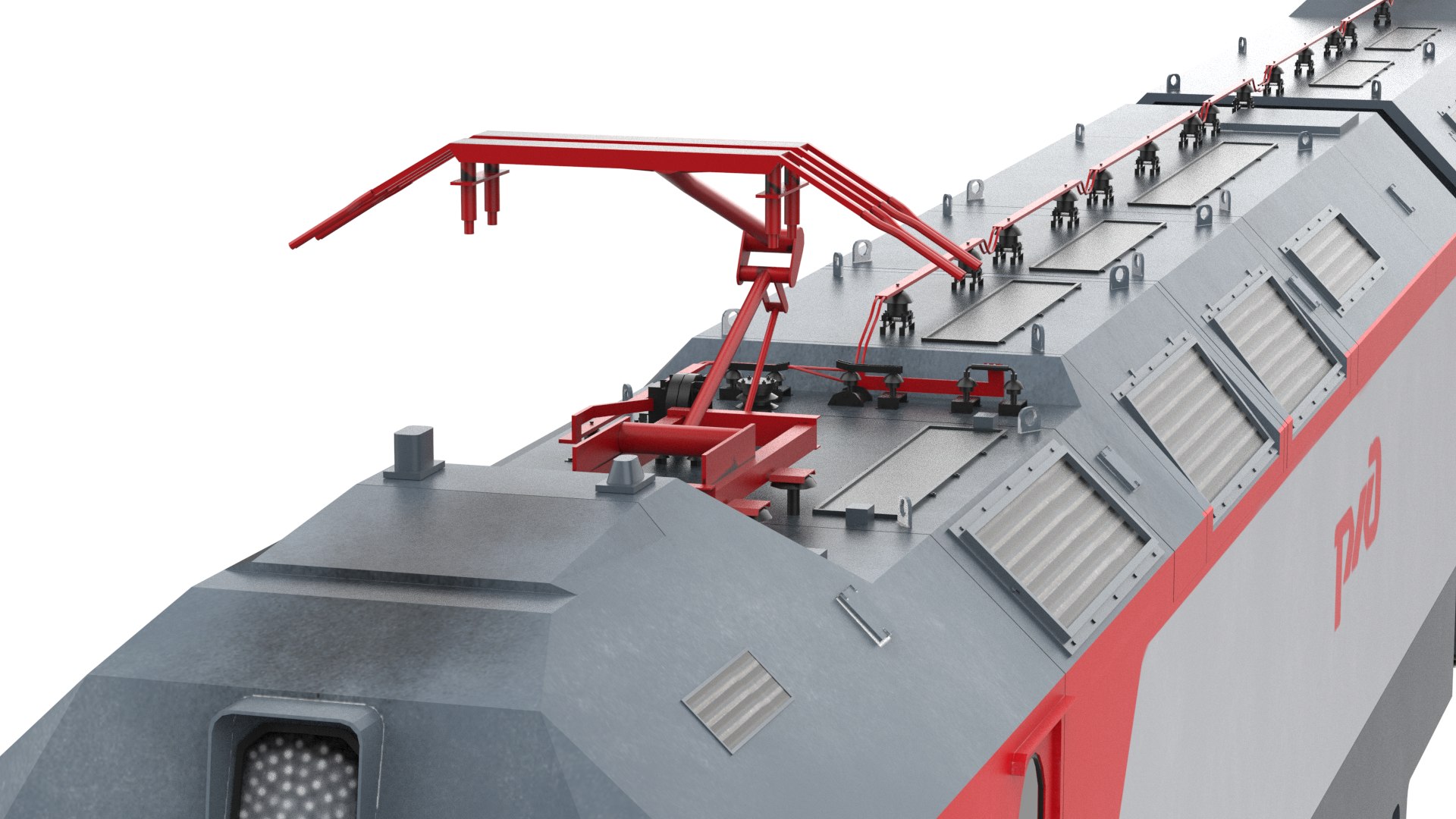 3D Electric Train 2ES10 Granit Model - TurboSquid 2252700