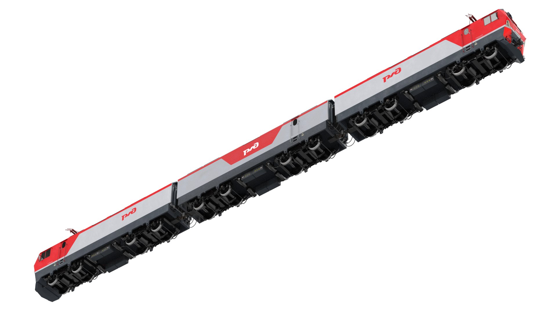 3D Electric Train 2ES10 Granit Model - TurboSquid 2252700