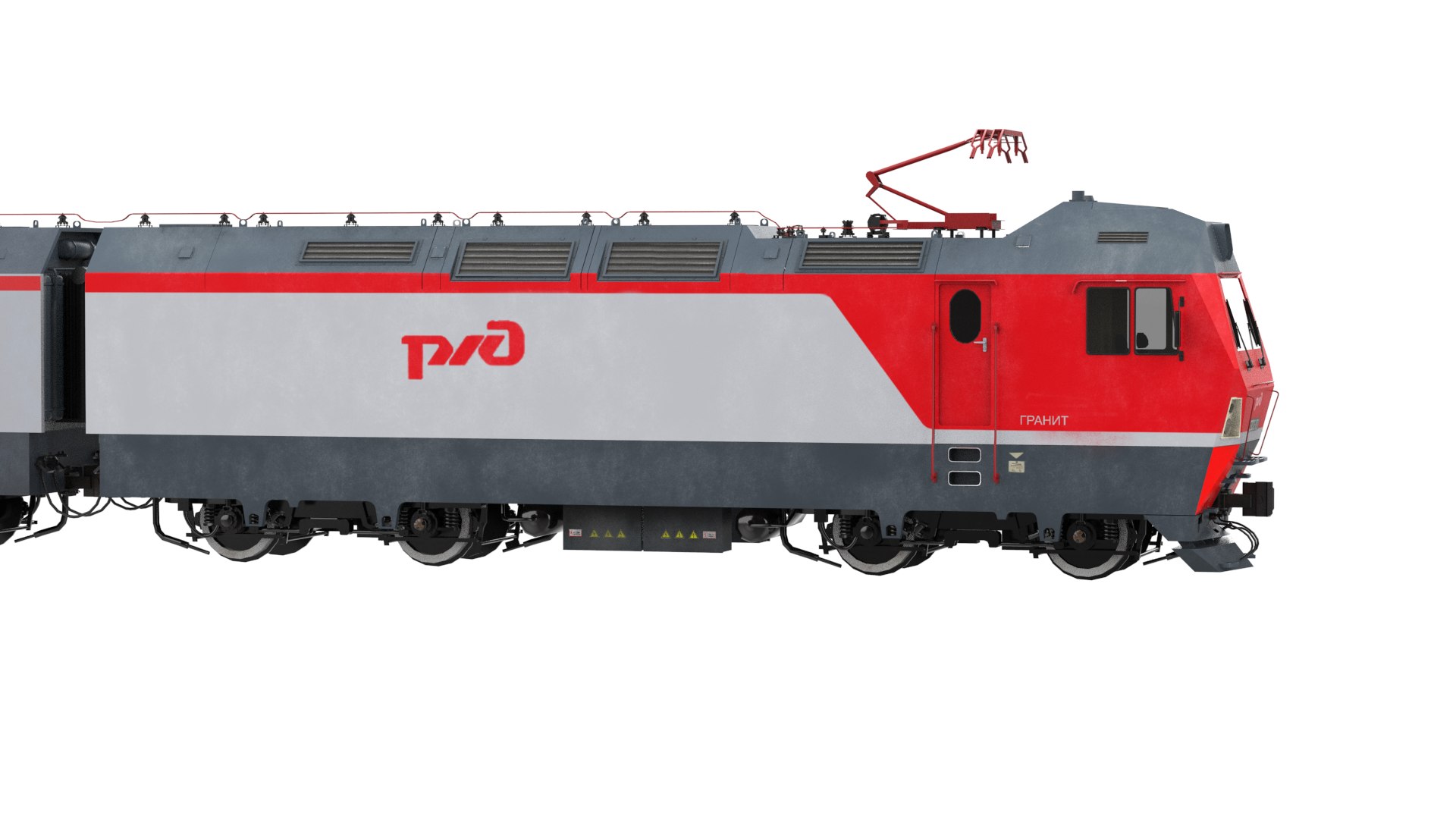 3D Electric Train 2ES10 Granit Model - TurboSquid 2252700