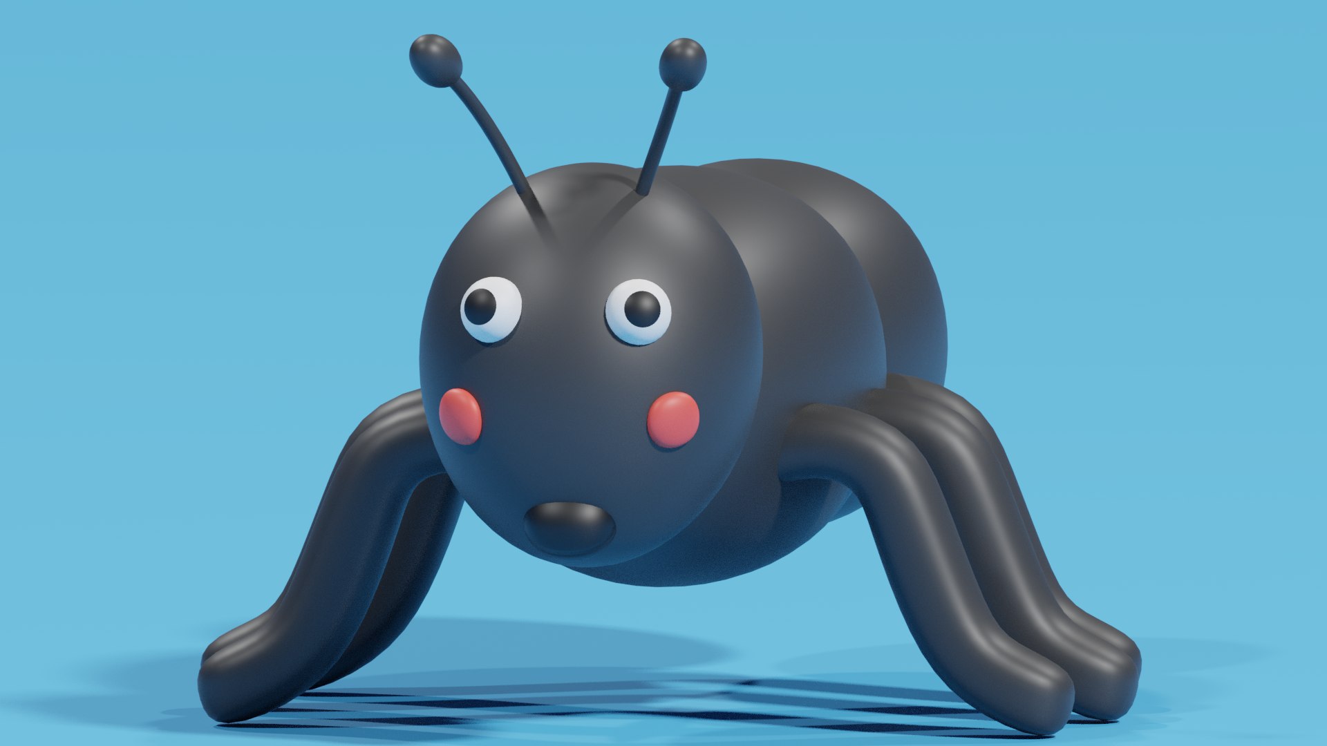 Cartoon Ant 3D Model - TurboSquid 2332565