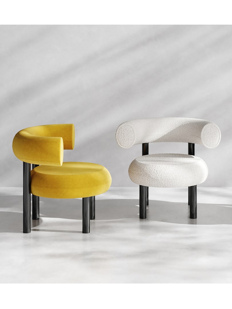 Fat Lounge Chair Model - TurboSquid 2158904