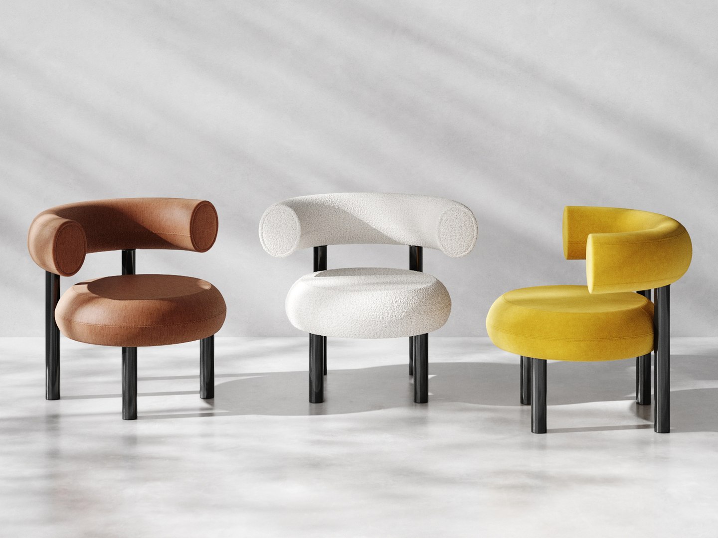 Fat Lounge Chair Model - TurboSquid 2158904