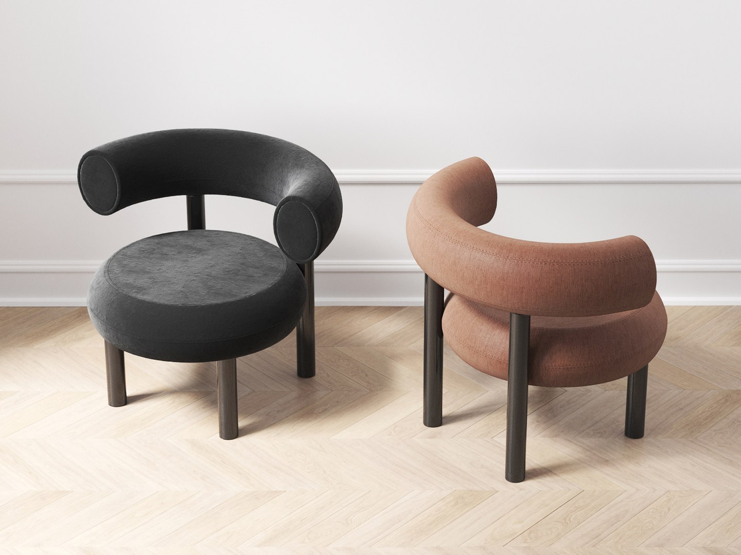 Fat Lounge Chair Model - TurboSquid 2158904