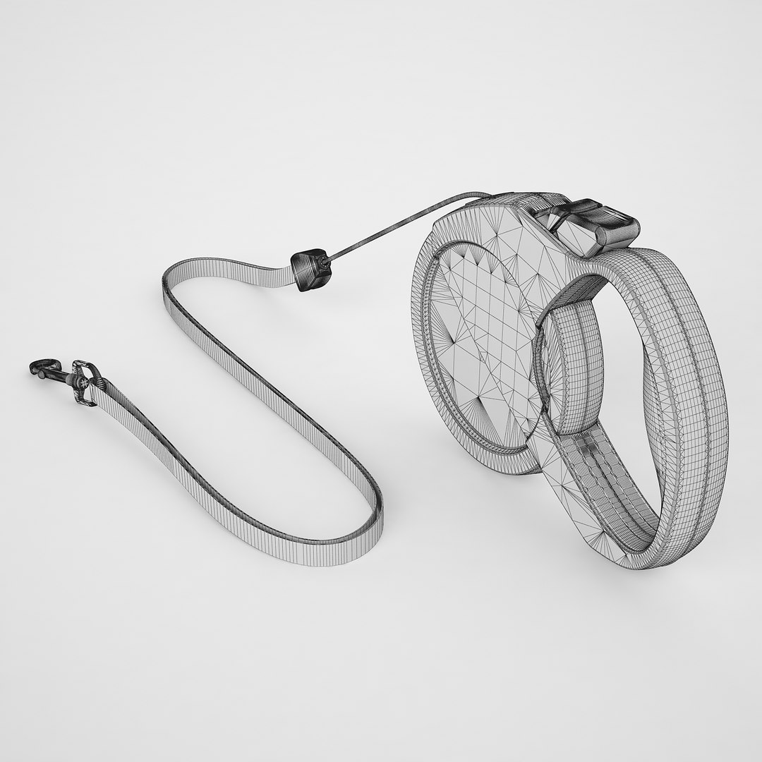 3d dog leash model