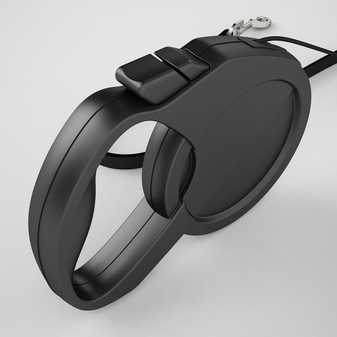 3d dog leash model