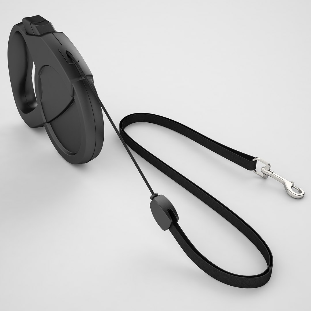 3d dog leash model