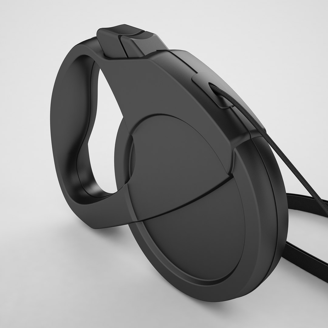 3d dog leash model