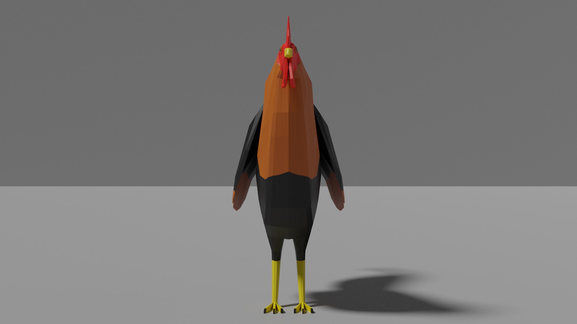 3D Rooster Model - TurboSquid 1597035