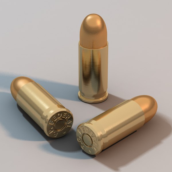 maya 9mm bullet shell