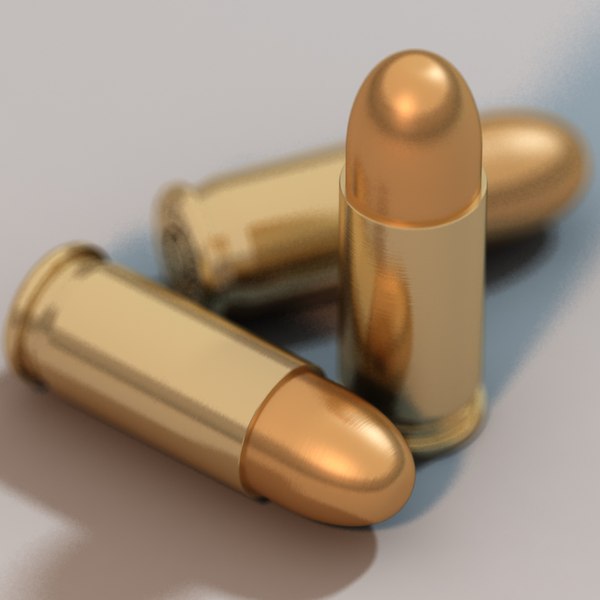 maya 9mm bullet shell