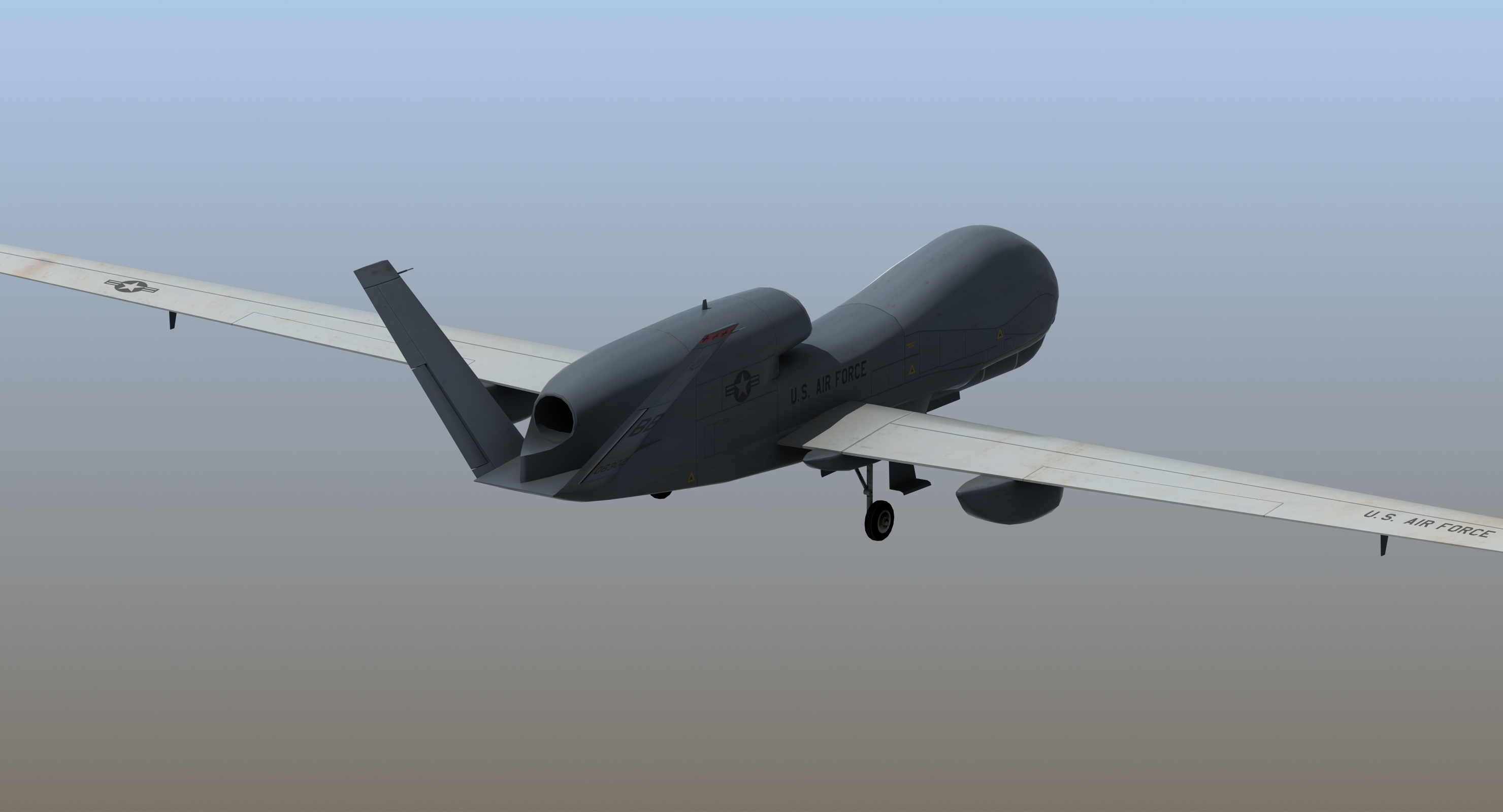modelo 3d RQ-4B Global Hawk UAV - TurboSquid 1261685
