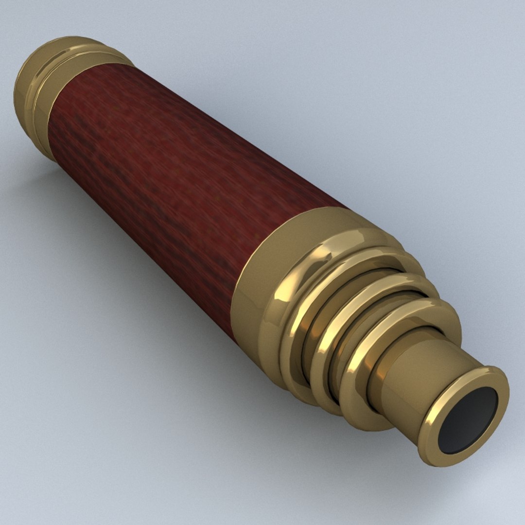 Spy Glass Monocular 3d Model