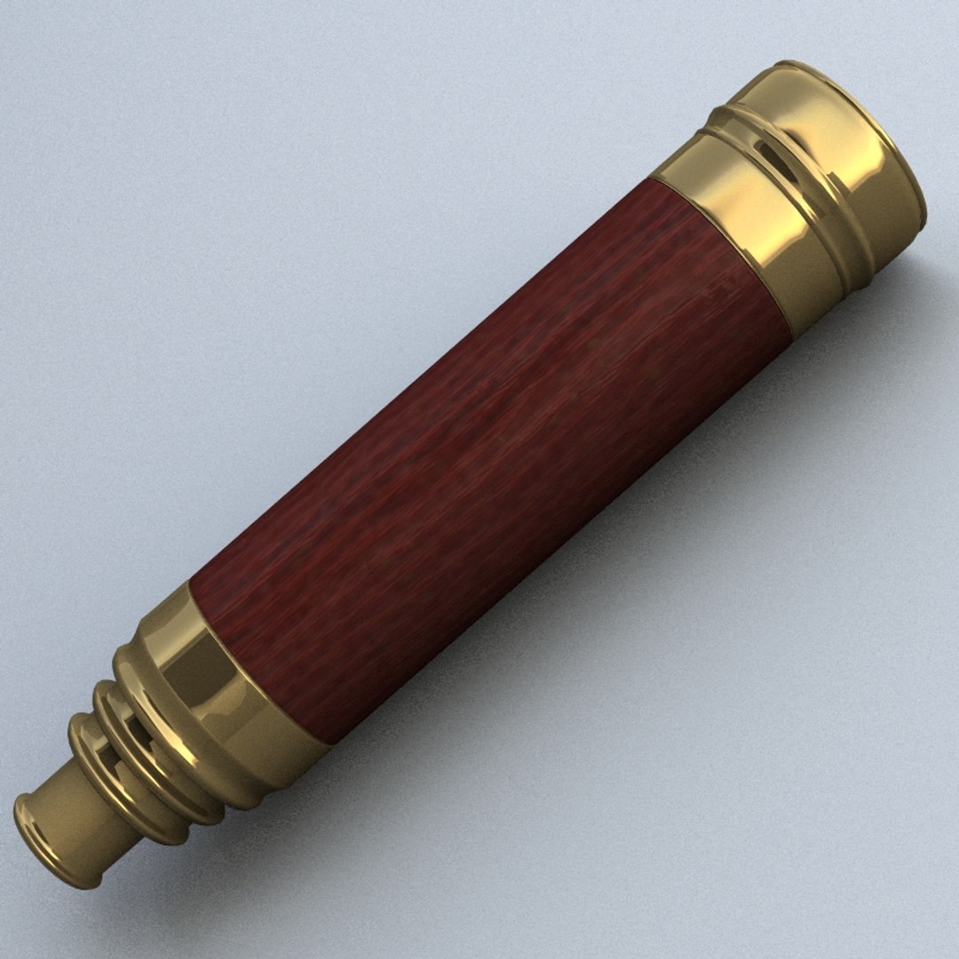 Spy Glass Monocular 3d Model