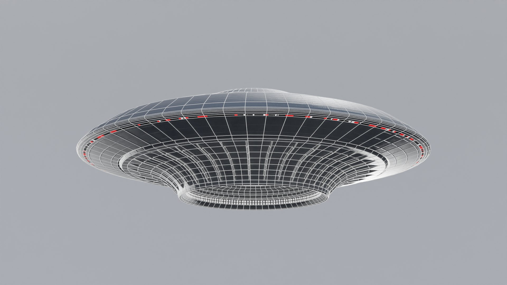 3D Detailed Retro Sci-fi UFO With 4K Textures - TurboSquid 1964426