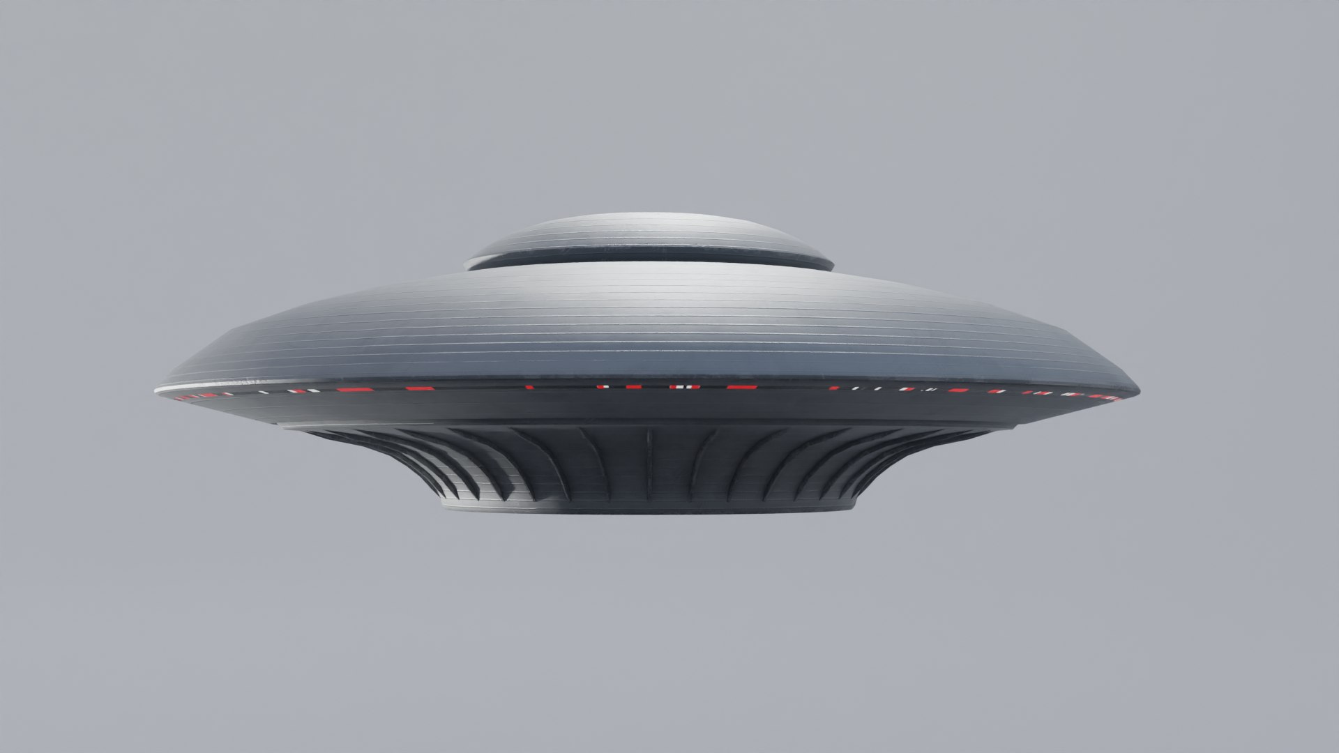 3D Detailed Retro Sci-fi UFO With 4K Textures - TurboSquid 1964426