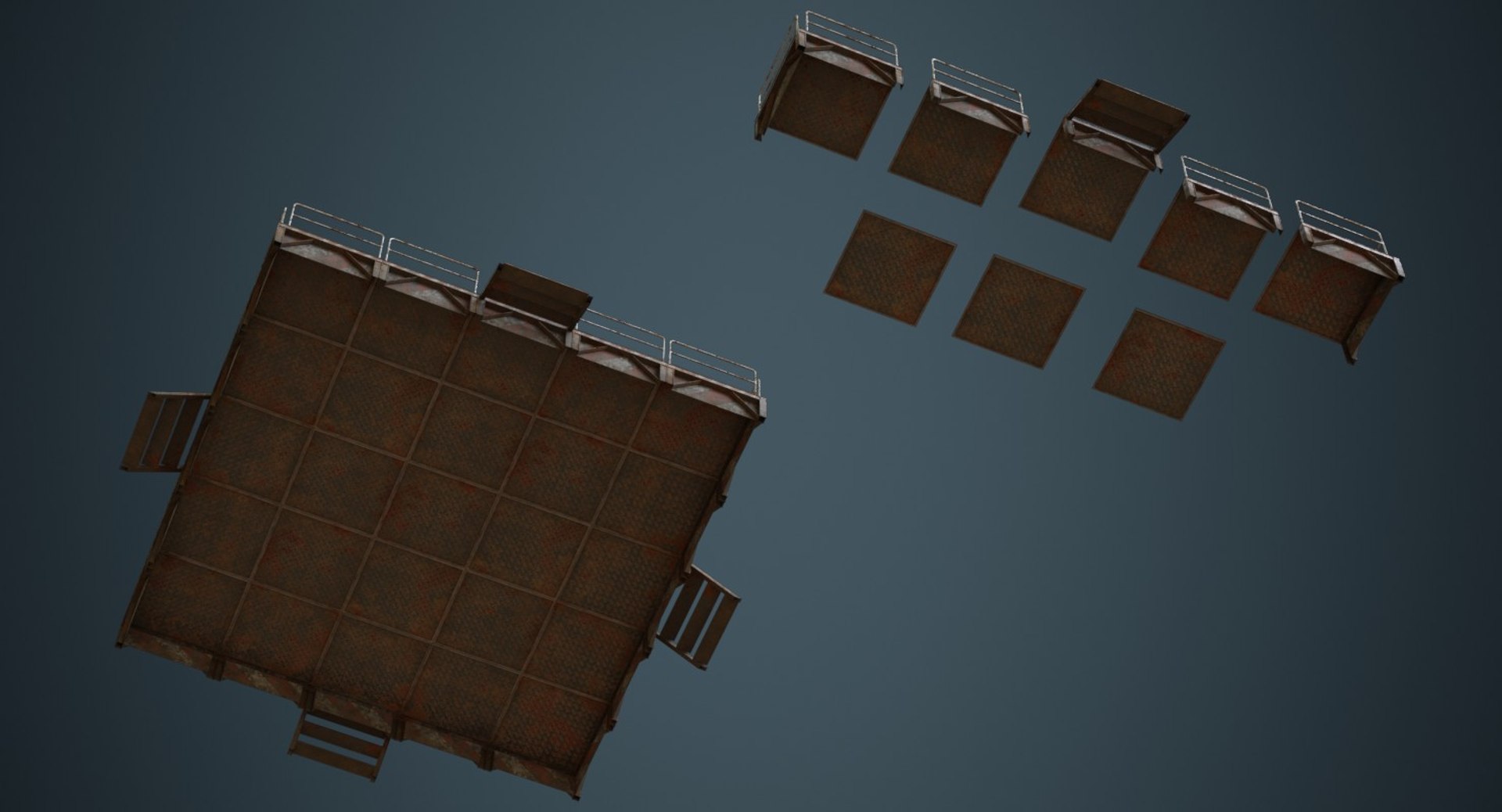 3D model stage platform 1b - TurboSquid 1553257