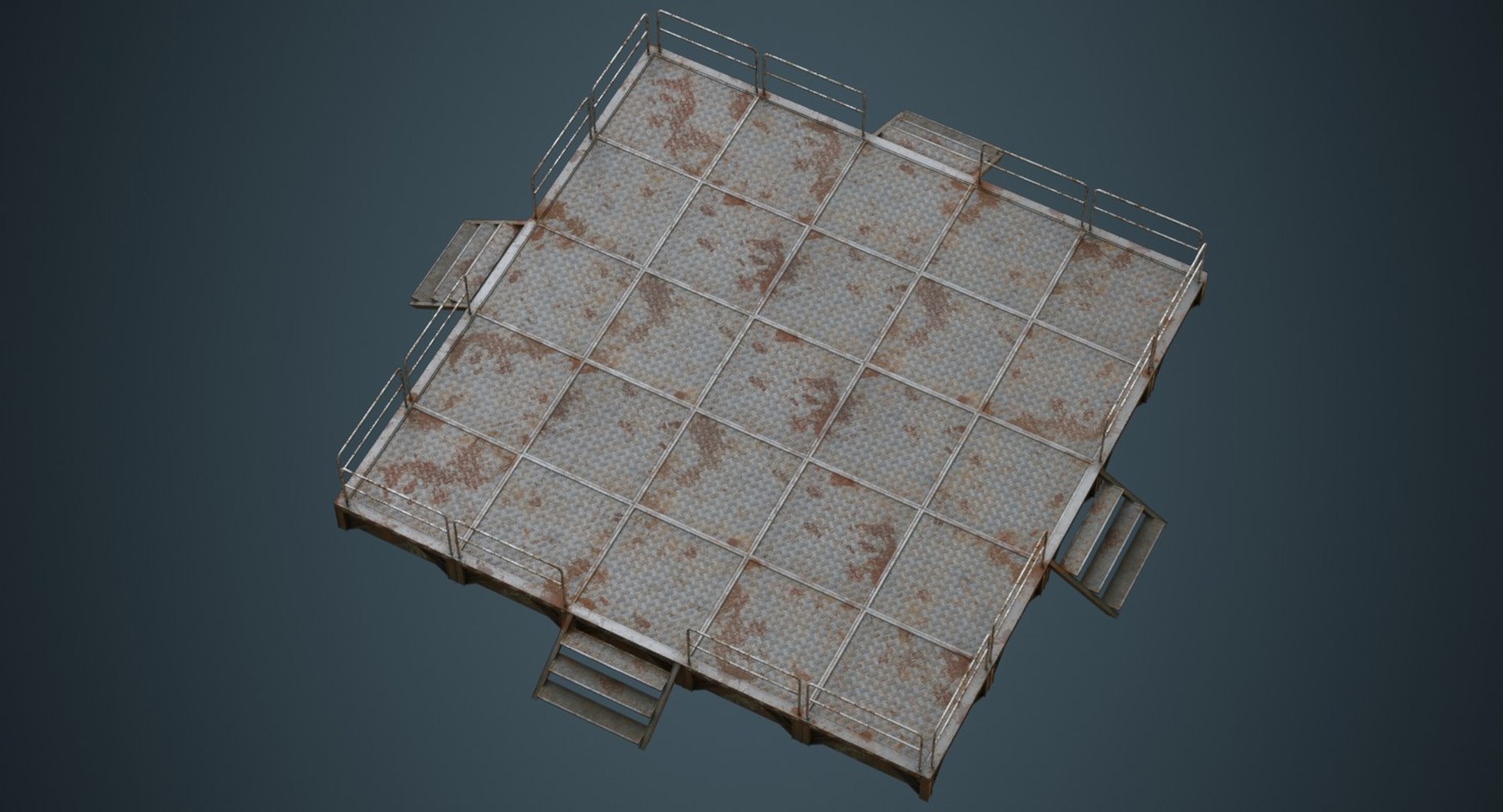 3D model stage platform 1b - TurboSquid 1553257