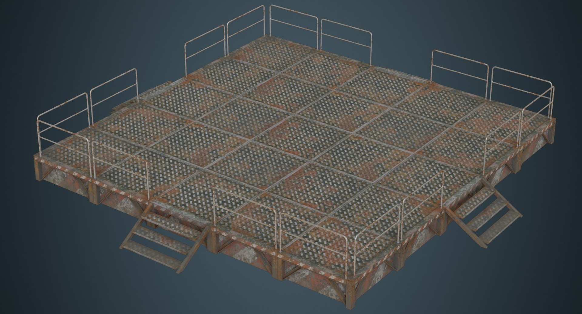 3D model stage platform 1b - TurboSquid 1553257