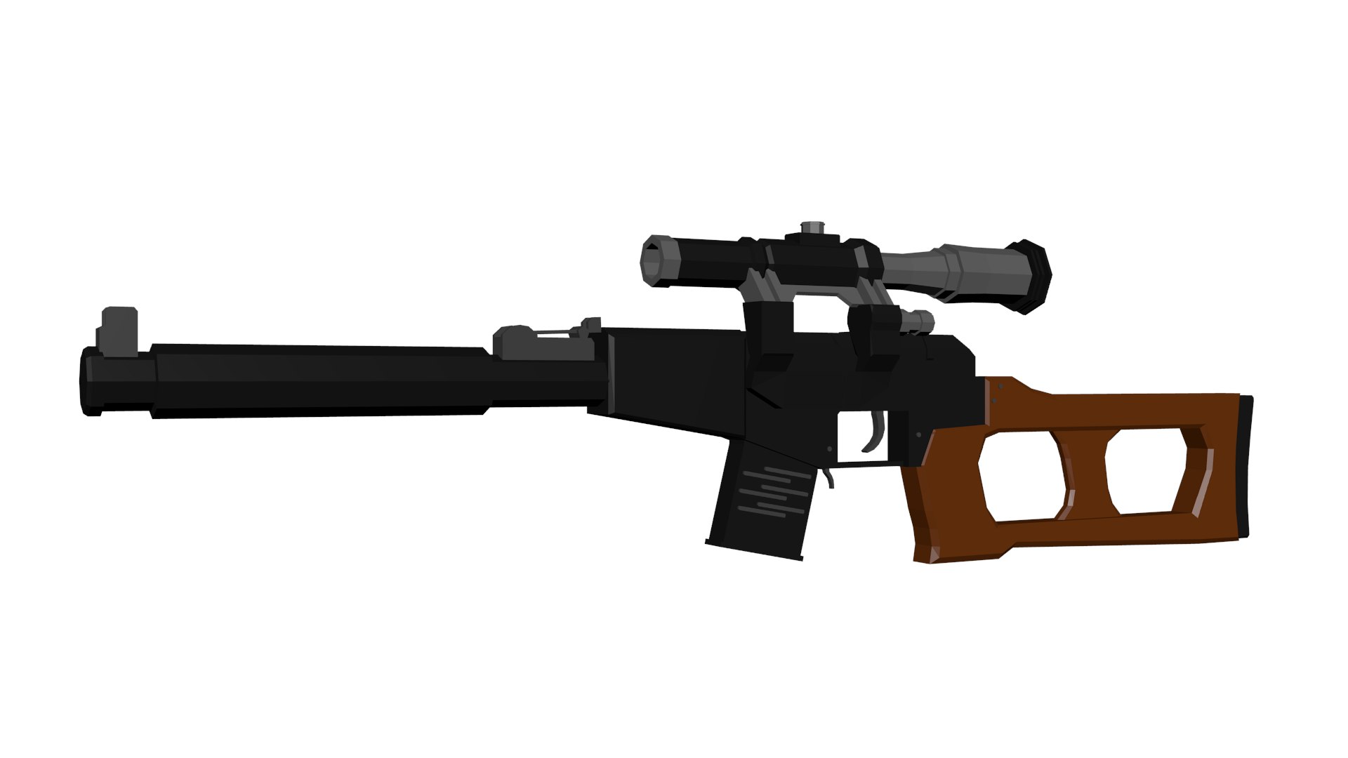 Vss Vintorez 3D Model - TurboSquid 1264631