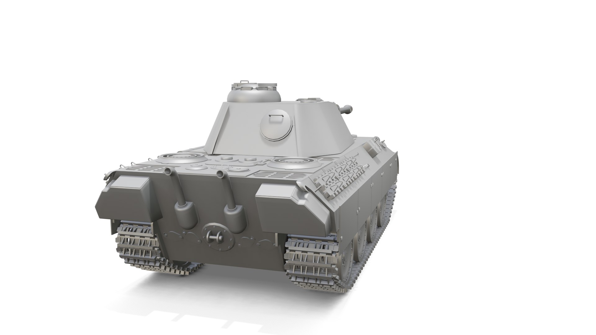 Panther Tank Panzers 3D Model - TurboSquid 1631200