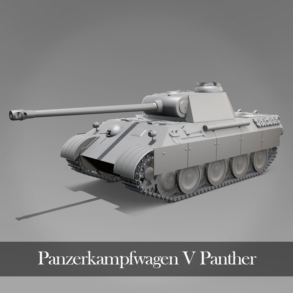 Panther Tank 3D Models for Download | TurboSquid