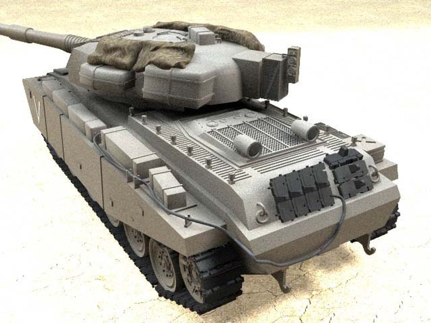 3d Model Centurion Tank