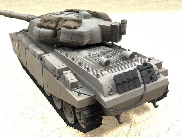 3d model centurion tank