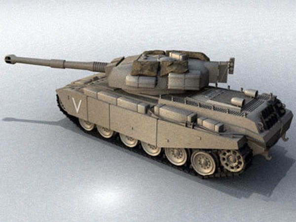 3d model centurion tank