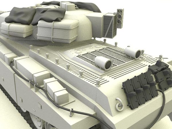 3d model centurion tank