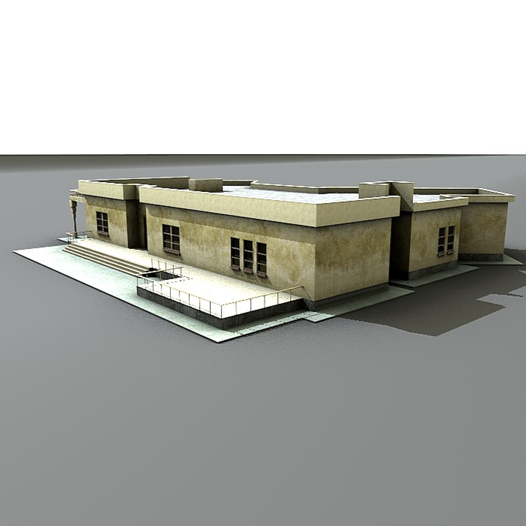 3d house interior building model