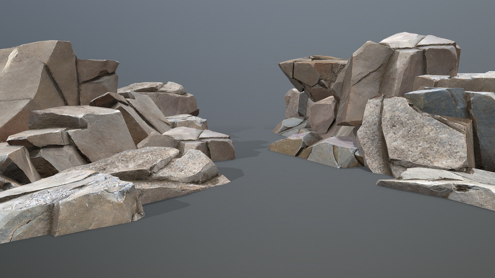 Rock Set 3D - TurboSquid 2321718
