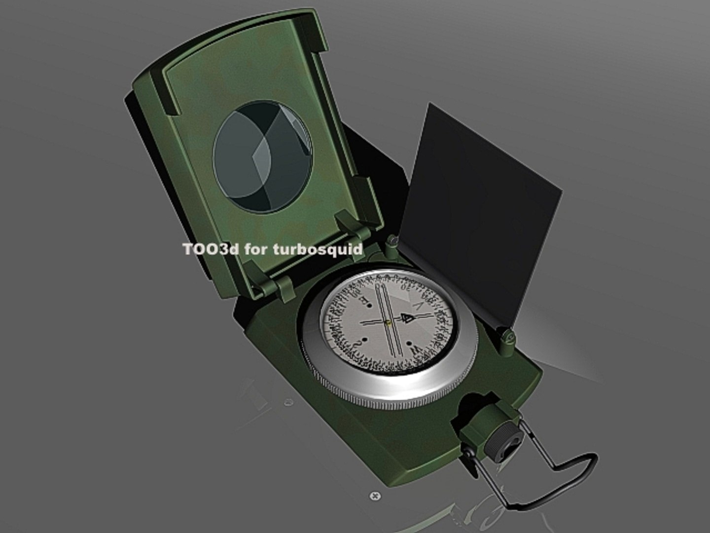 3d Model Compass Maps