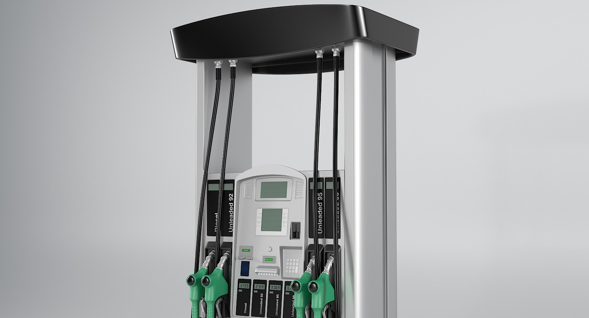 3d Realistic Fuel Dispenser