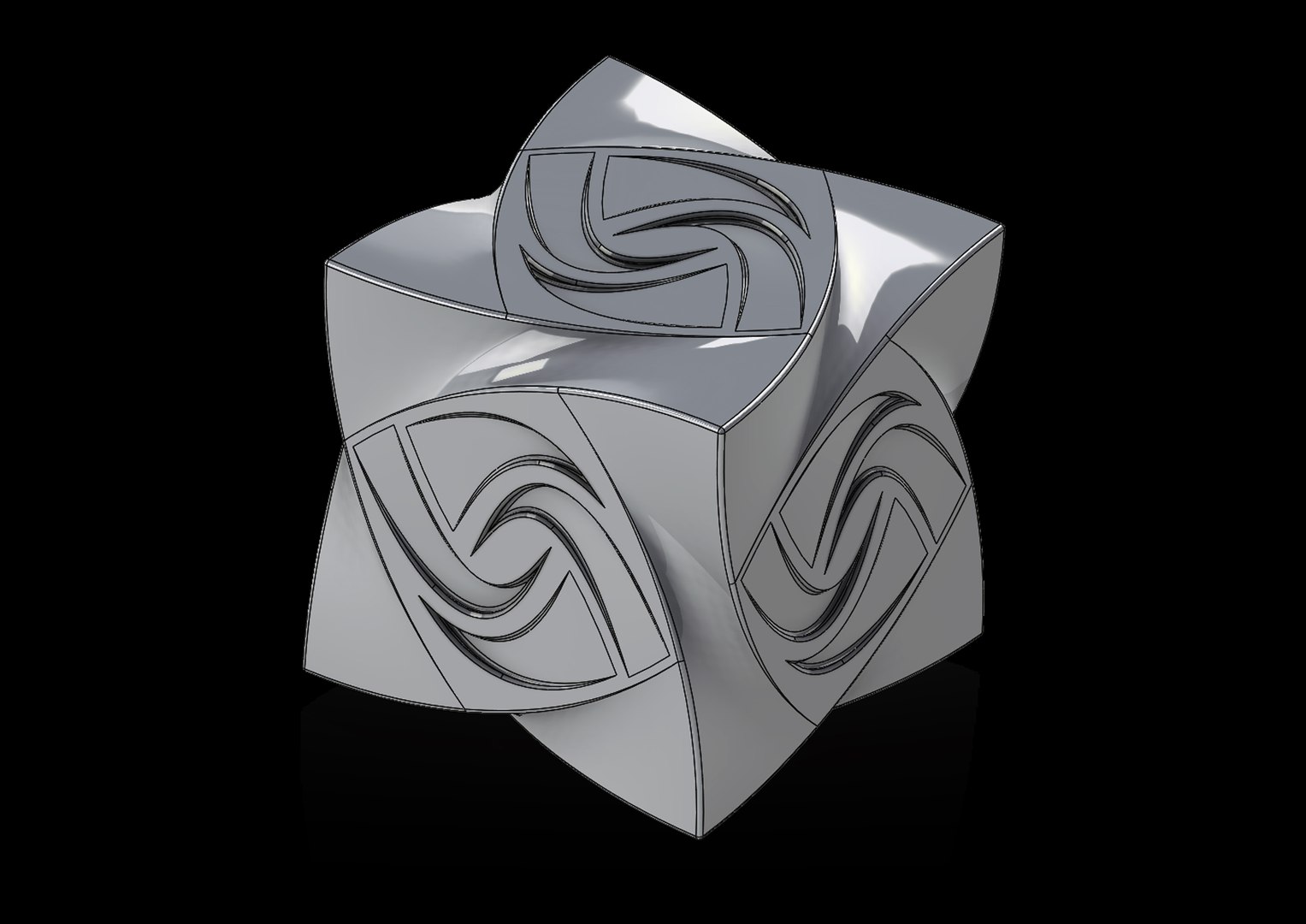 3D Model Cube Stone - TurboSquid 2158584