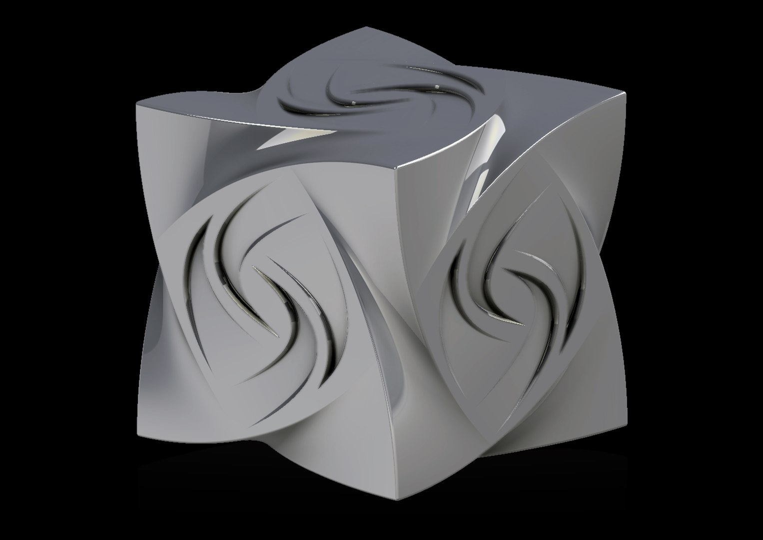 3D Model Cube Stone - TurboSquid 2158584