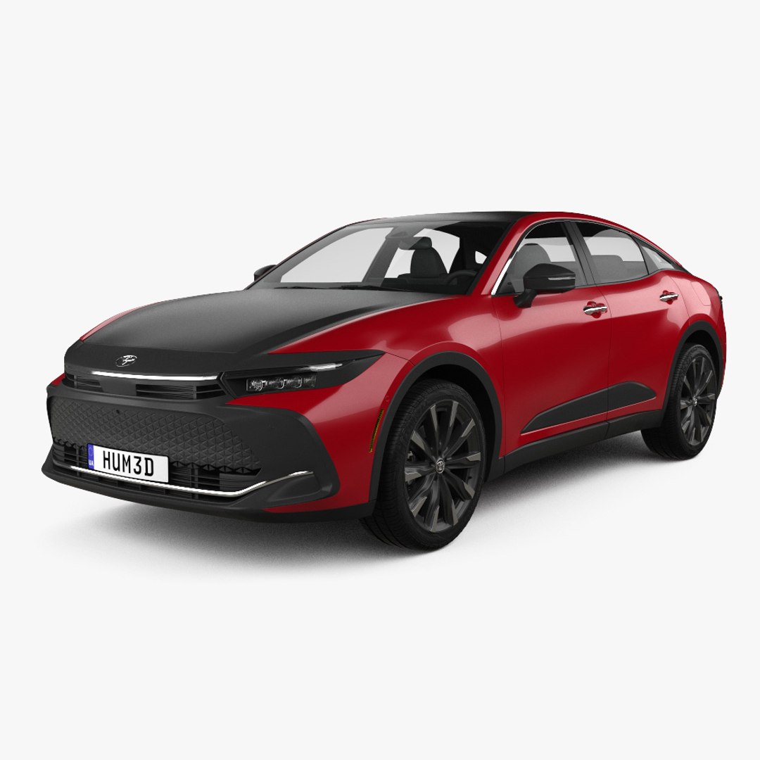 modelo 3d Toyota Crown Platinum US-spec 2022 - TurboSquid 2093252