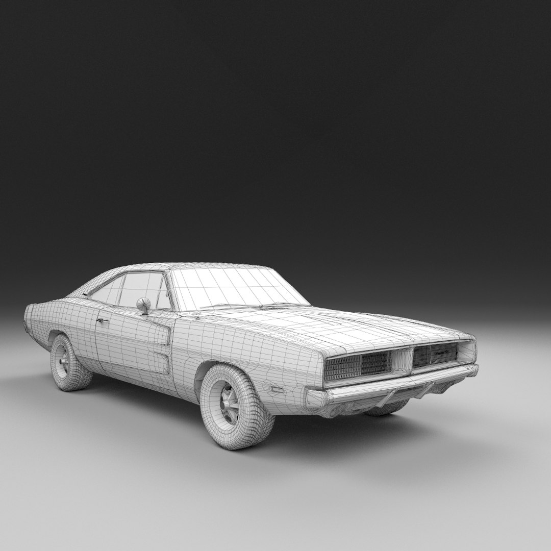 3D Dodge 1972 Model - TurboSquid 1160836